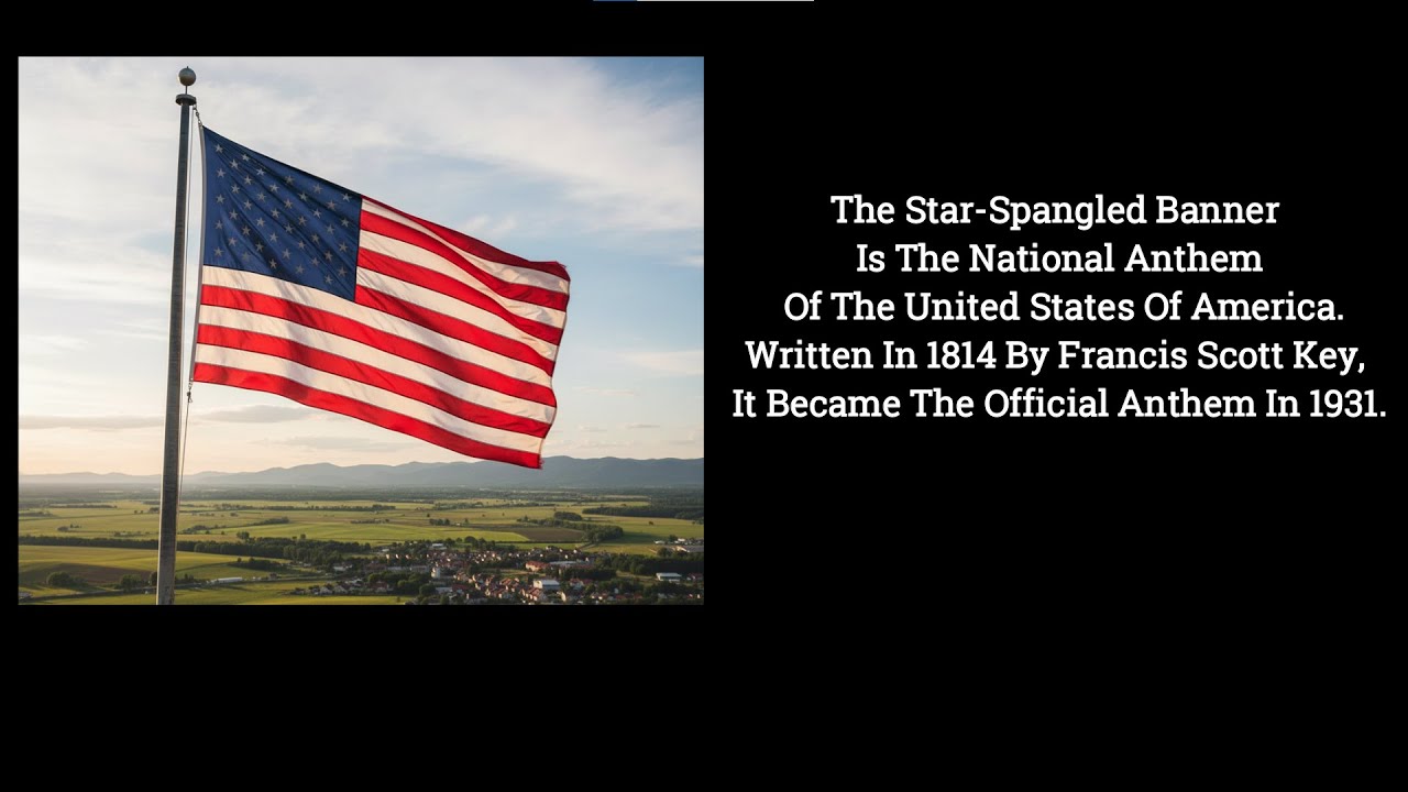 The Star-Spangled Banner – United States National Anthem US - YouTube