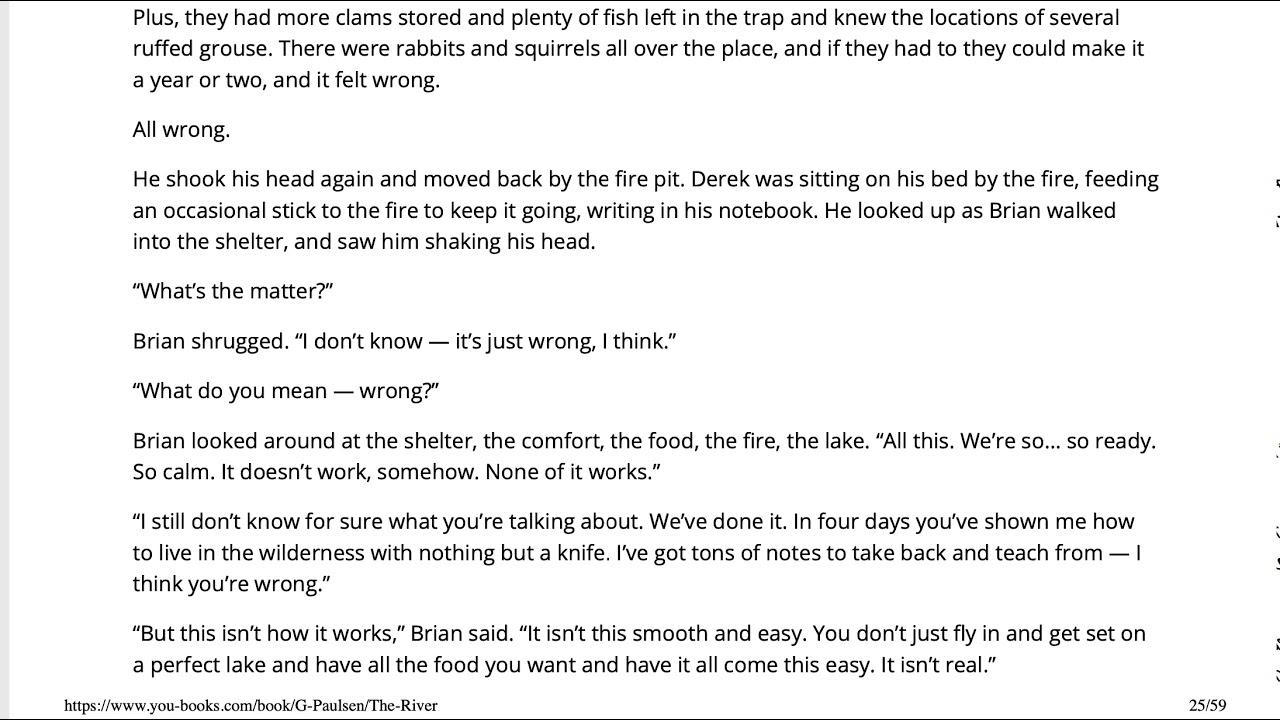 The River - Chapter 9 (audiobook) - YouTube