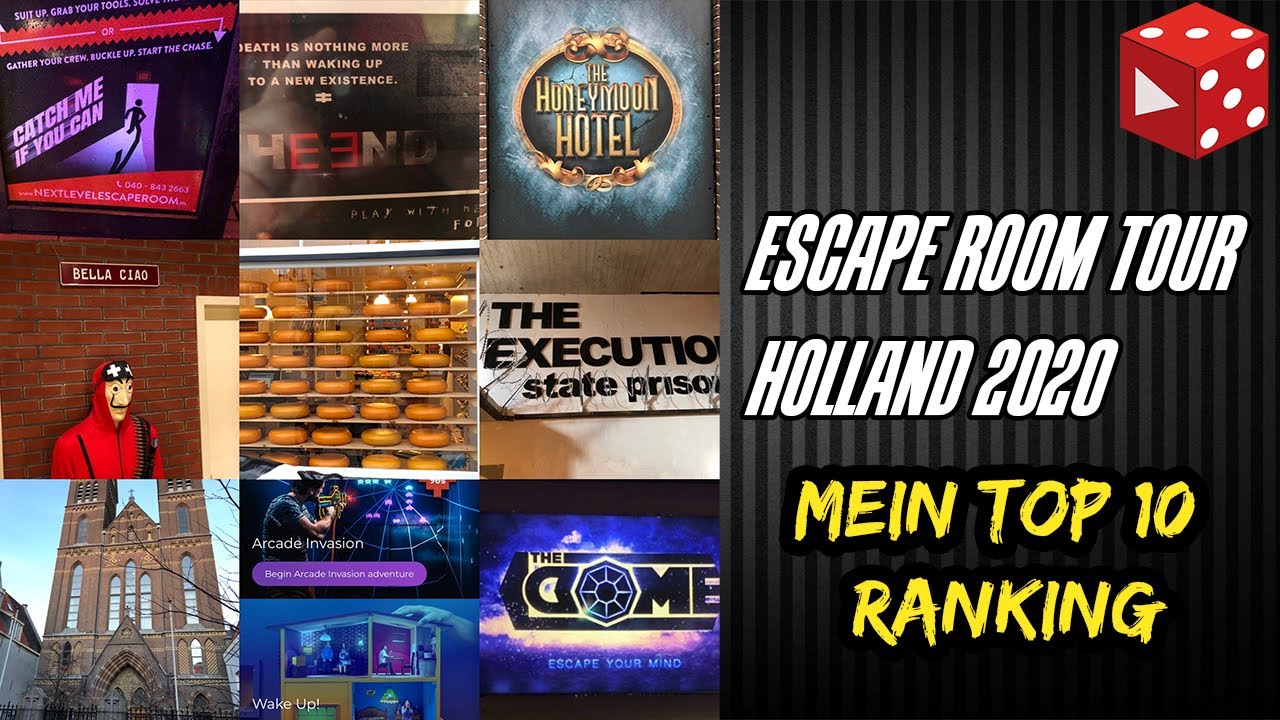 Meine Escape Room Tour 2020 durch die Niederlande inklusive meiner ...