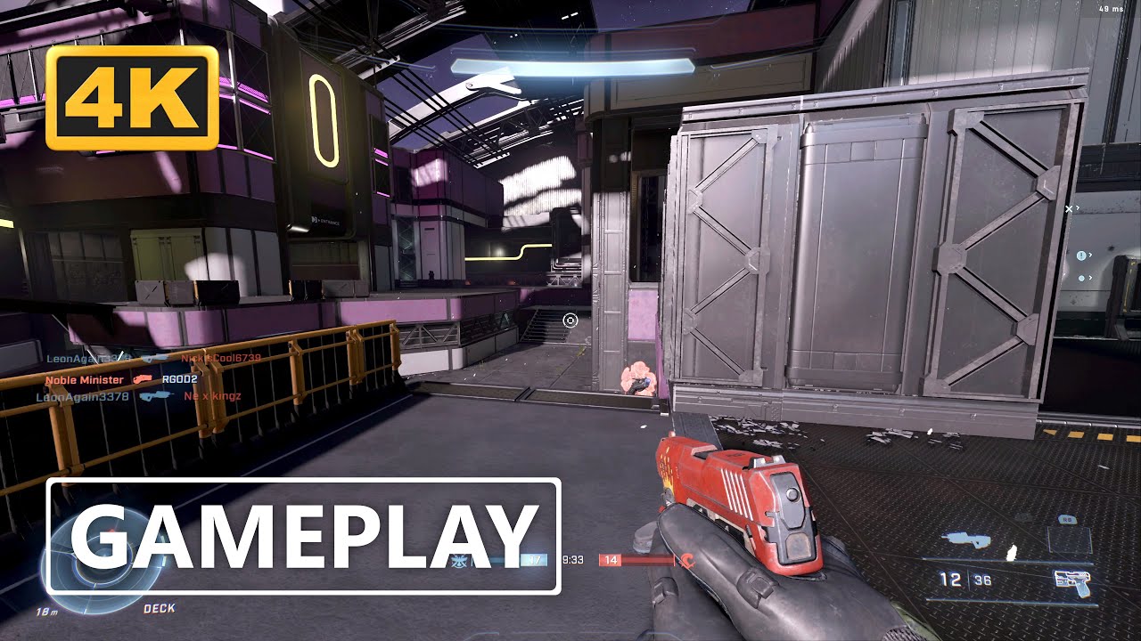 Halo 3's The Pit map in Halo Infinite Multiplayer Gameplay 4K - YouTube