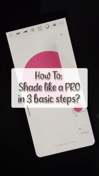 How To Shade like a PRO in 3 BASIC STEPS: Digital Art for Beginners (Sketchbook) #arttips # ...