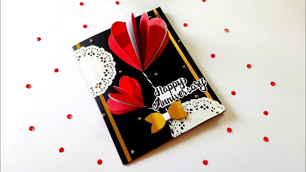 Beautiful Handmade Anniversary Card Special Anniversary Card Idea Beautiful Handmade Anniversary Card Special Anniversary Card Idea