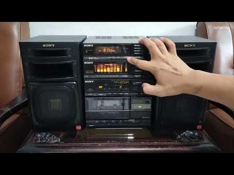 Sony FH 909r boombox - YouTube