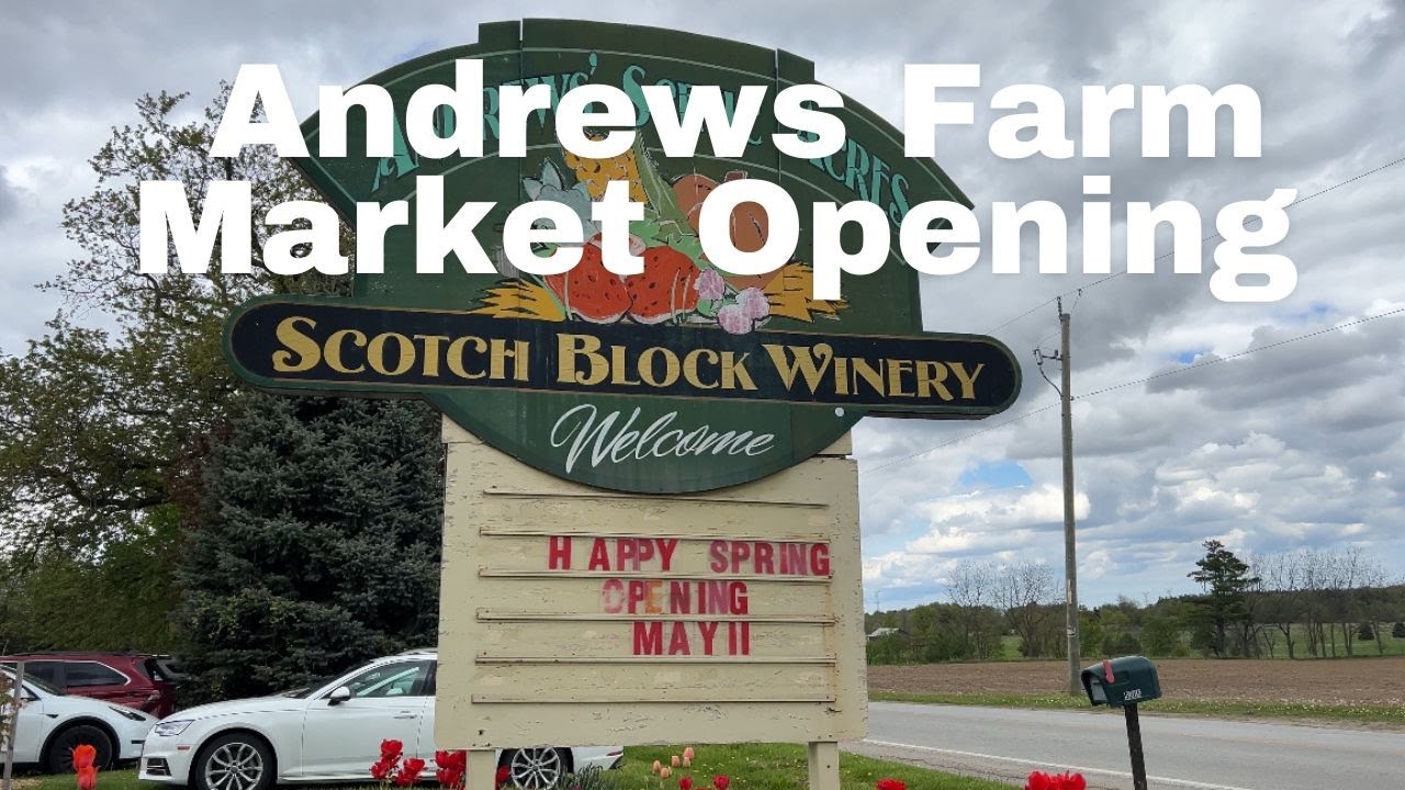 Step Into Spring With Andrews Farm Market - 2024 Grand Opening! - YouTube