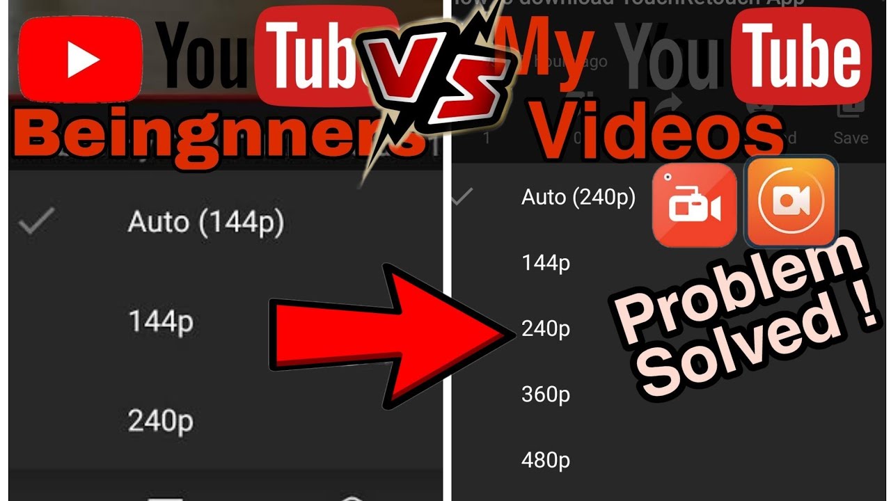 How to upload video in higher/good quality.Uploading (Problem fix) by ...