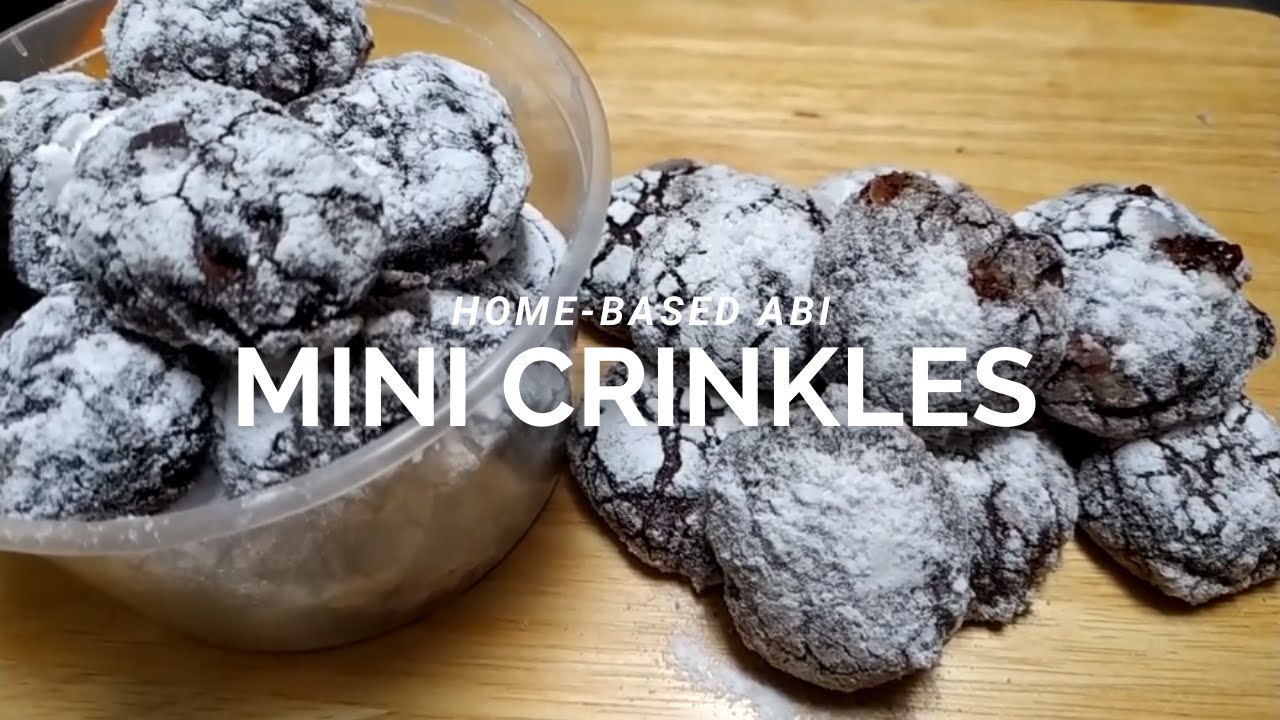 Homemade Mini Crinkles - YouTube