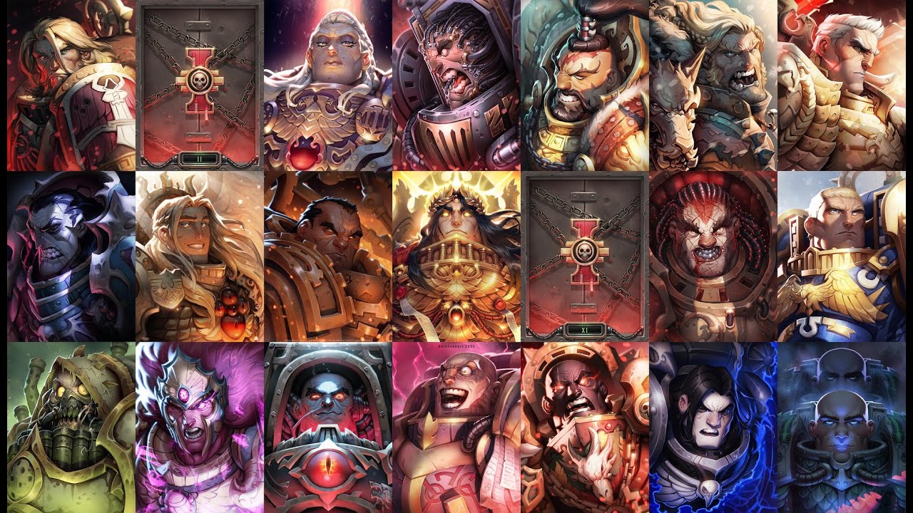 Warhammer 40K Each Primarch quick review - YouTube