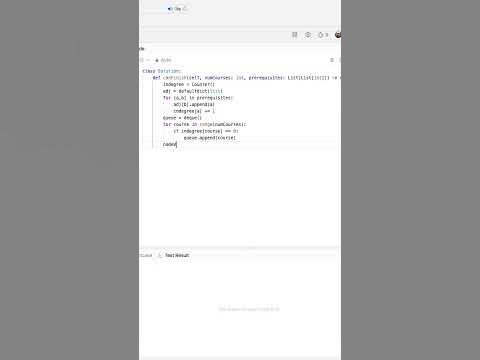 Leetcode #207: Course Schedule #python #programming #leetcode # ...