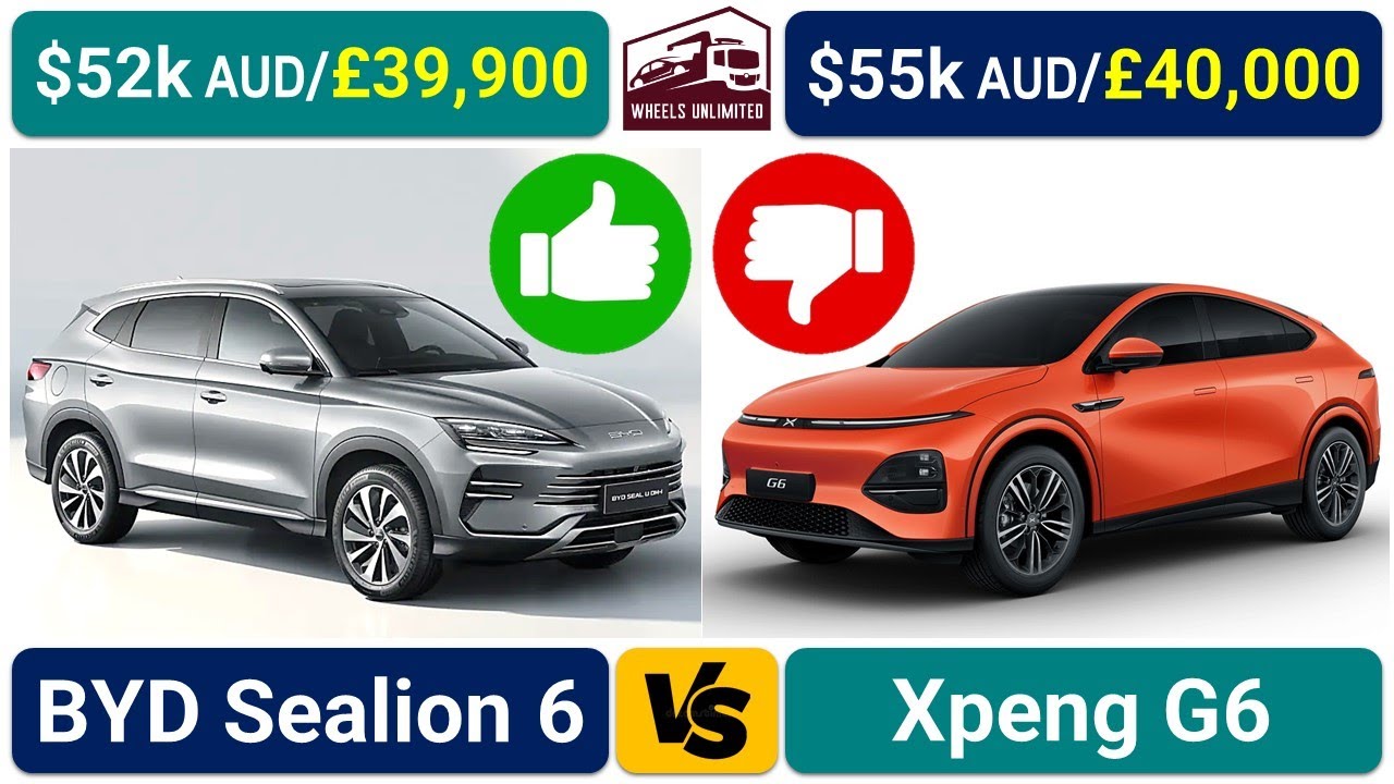 BYD Sealion 6 DM-i vs Xpeng G6 v Seal U Plugin Hybrid #xpengg6 - YouTube