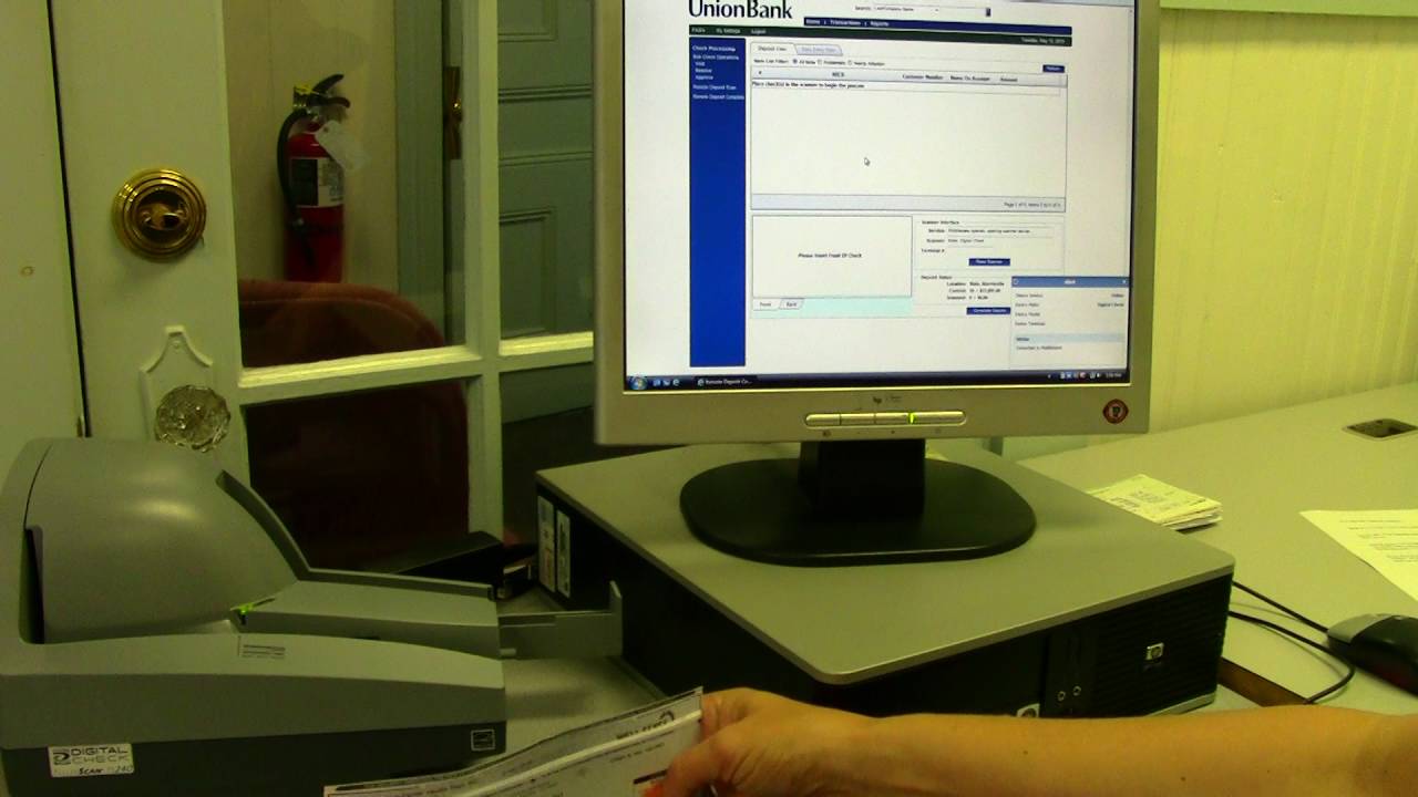 Remote Deposit Capture - YouTube