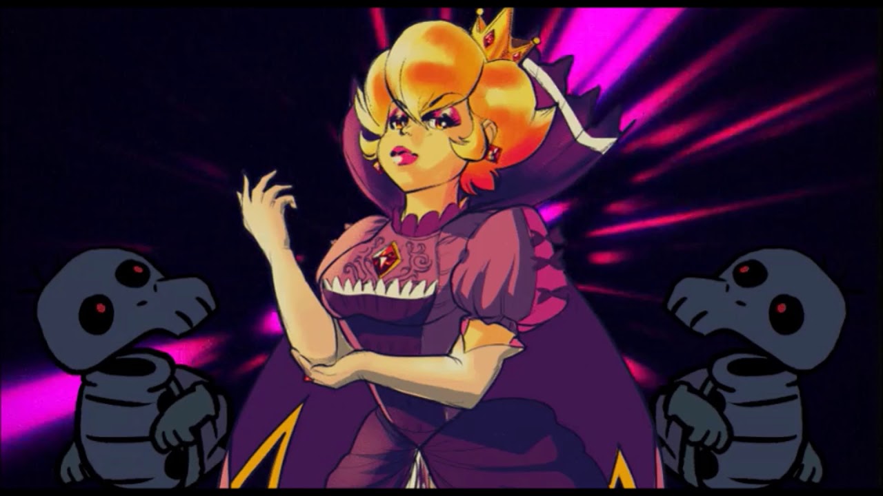 Paper Mario TTYD Shadow Queen pt 1 Peach form ultimate mashup - YouTube