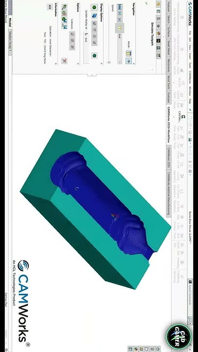 CAMWORKS Programming - CNC VMC 3 Axis | 4 Axis | 5 Axis | MultiAxis ...