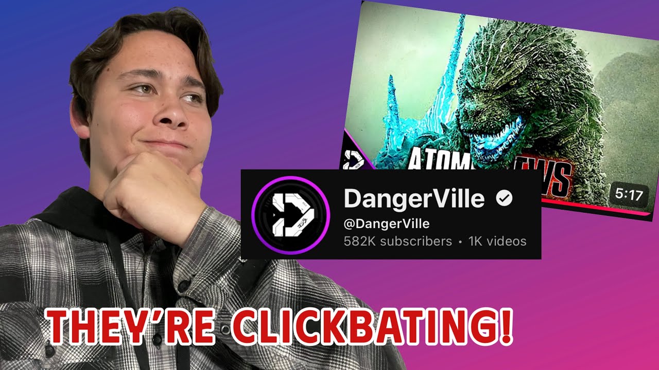 The MOST Controversial Godzilla YouTuber:@DangerVille - YouTube