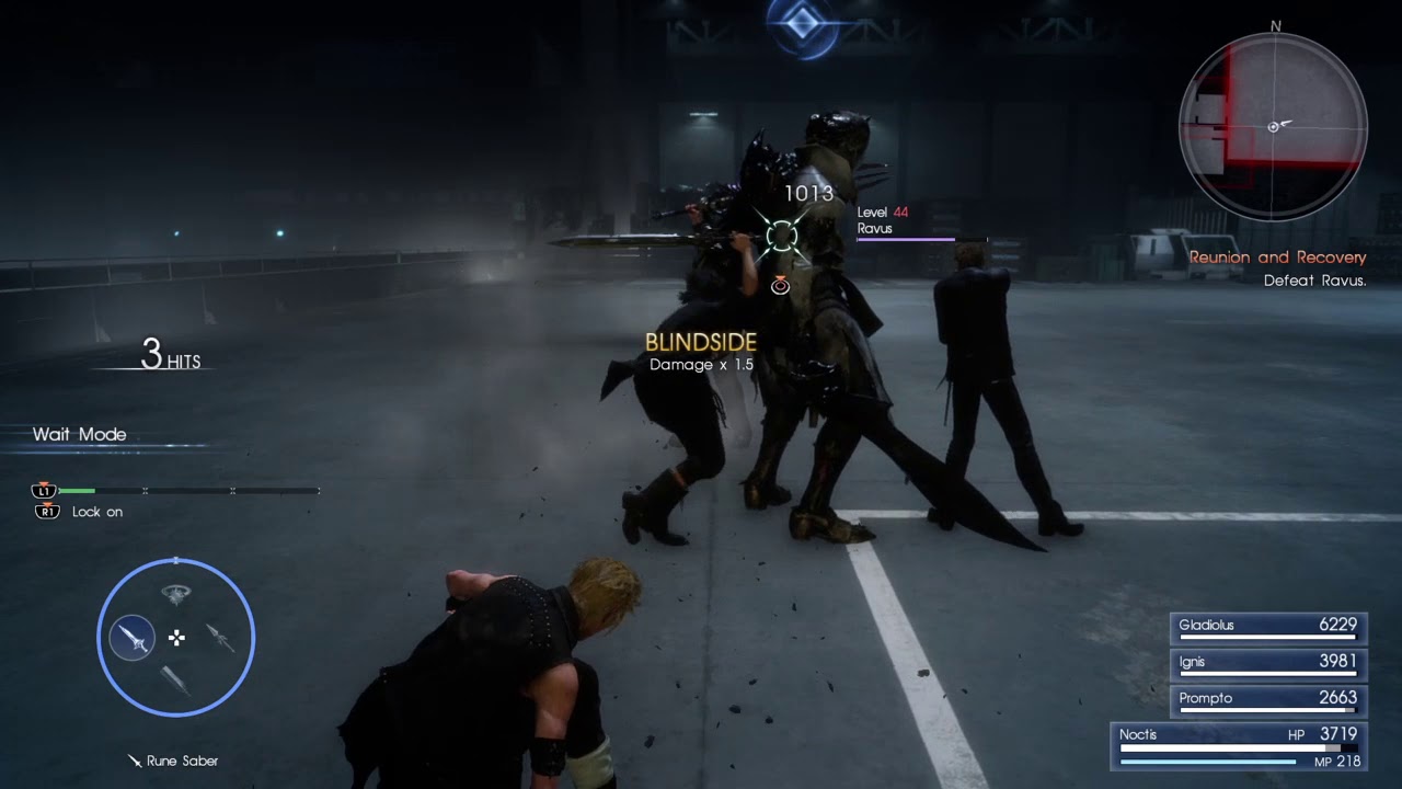 FINAL FANTASY XV Ravus Boss Fight - YouTube