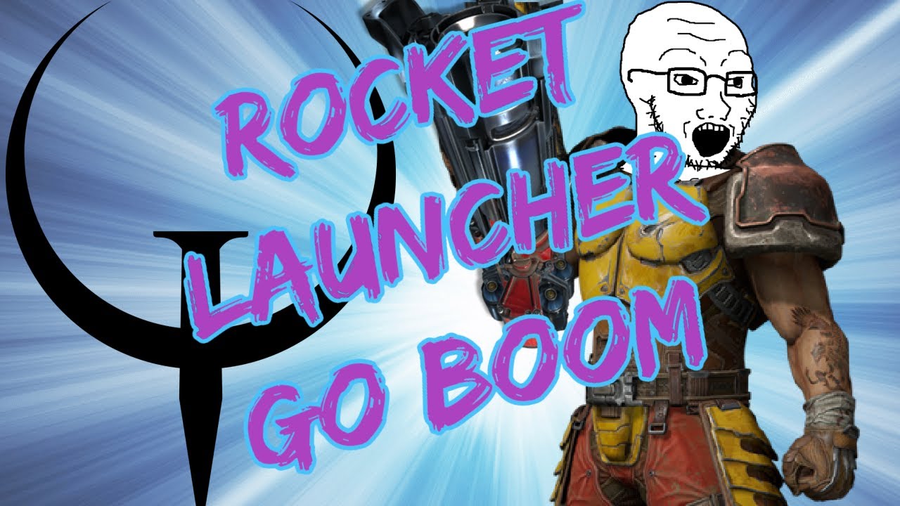 Rocket Launcher goes boom, Rail Gun goes Phshh Pshh - Quake Champions ...