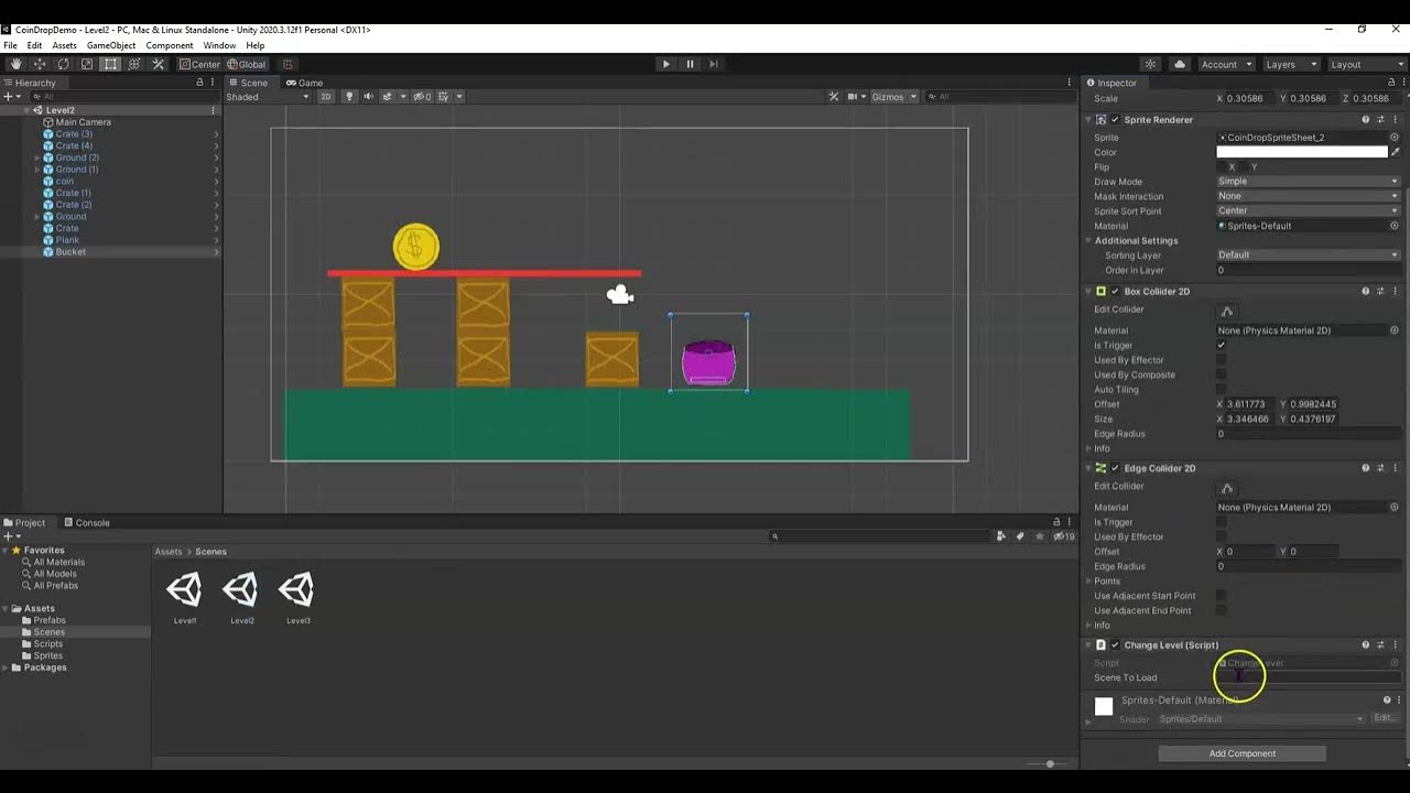 Change Level Script - YouTube