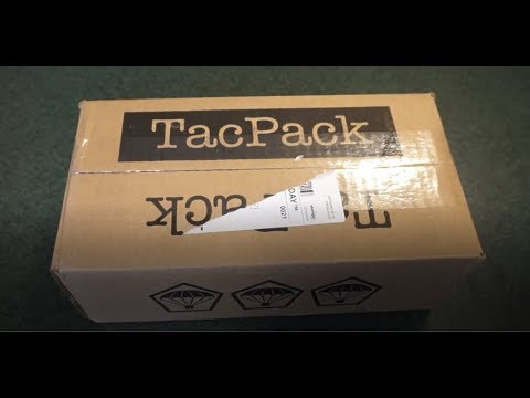 TacPack December 2018 Unboxing!! - YouTube