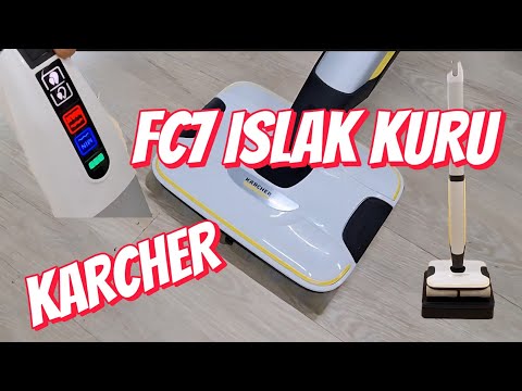 Kärcher FC7 Cordless | En İyi Kablosuz Sert Zemin Temizleme Makinesi?