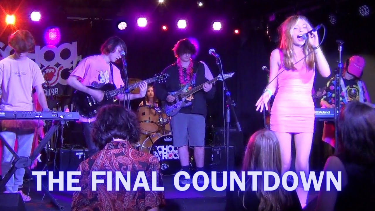 EUROPE - The Final Countdown - SCHOOL OF ROCK WEST COBB - YouTube