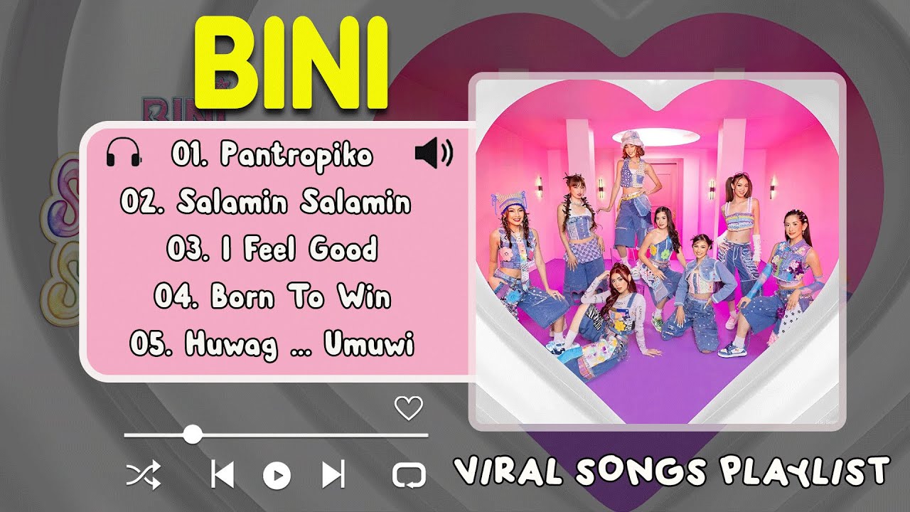 Pantropiko, Salamin Salamin - BINI Song Playlist Vol.1 - YouTube