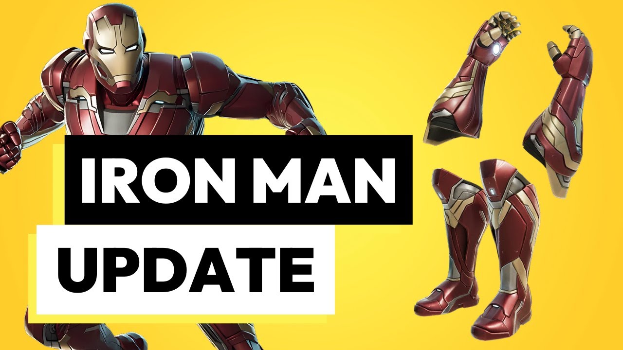 *HOW* to USE the IRON MAN Mythics in Fortnite Chapter 5 Season 4 - YouTube
