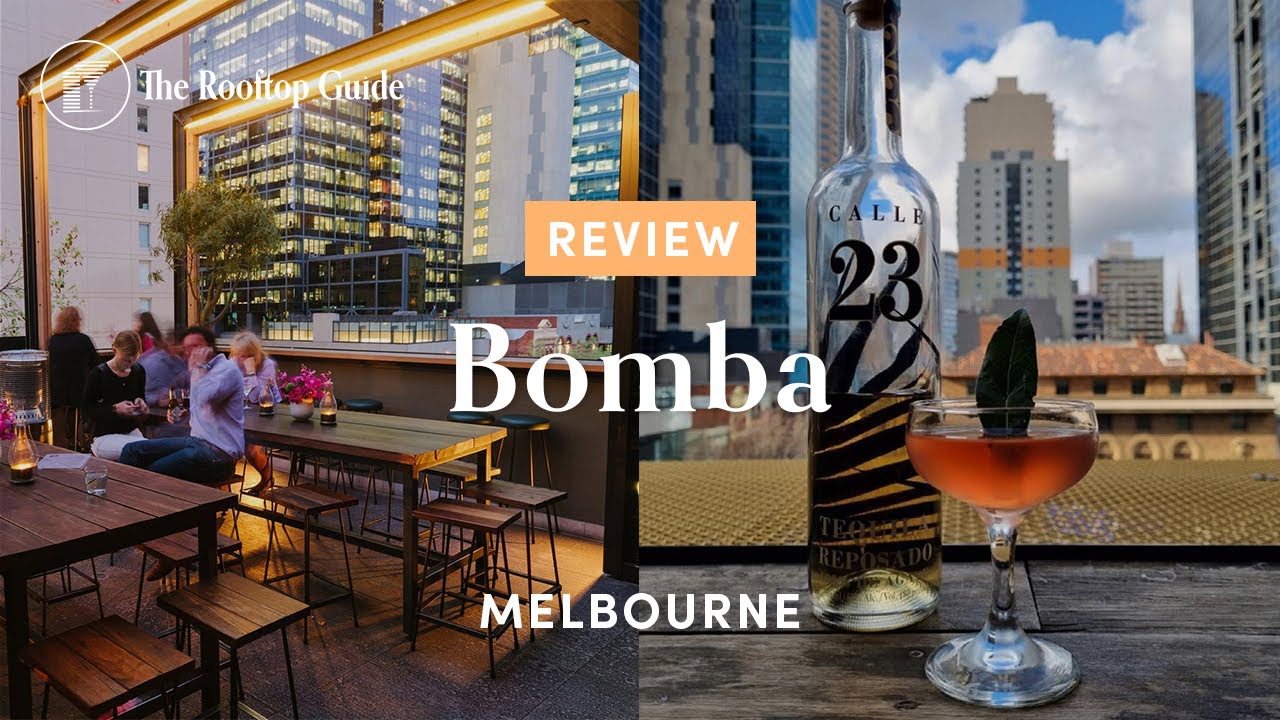 Bomba Rooftop Bar in Melbourne - Review - YouTube