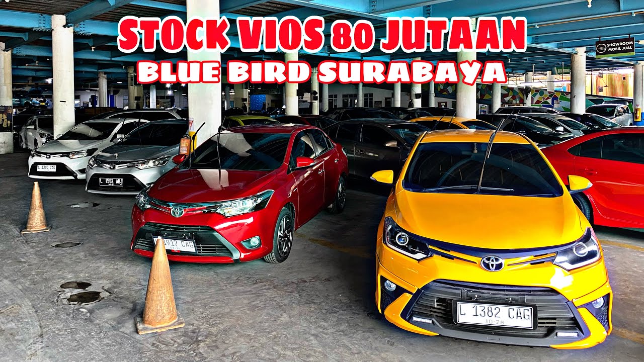 stock vios 80 jutaan di blue bird surabaya - YouTube