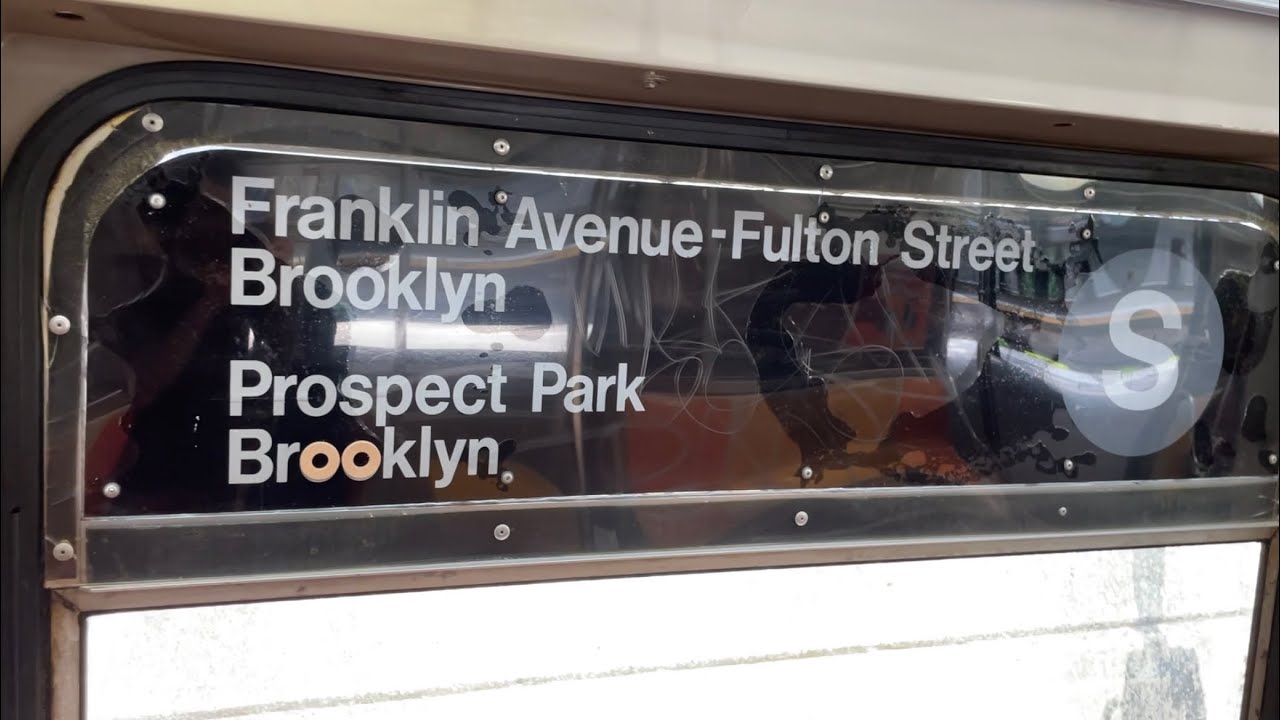 BMT Franklin Av: R68 Franklin Av (S) Shuttle Train [Prospect Park to ...