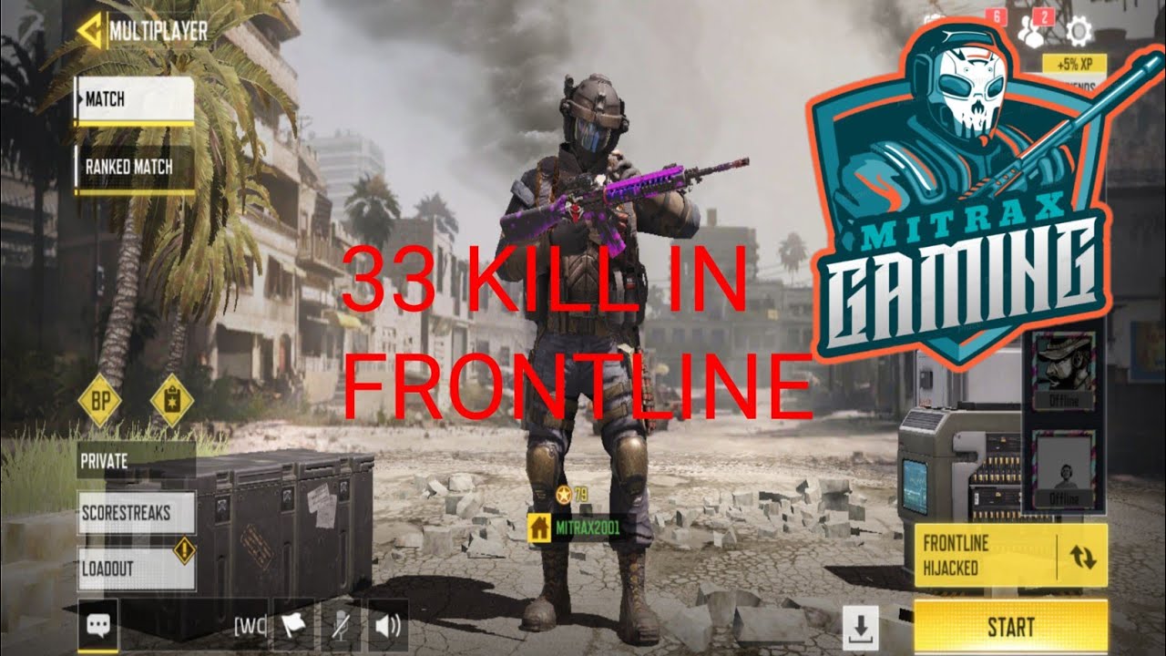 FRONTLINE IN COD MOBILE - YouTube