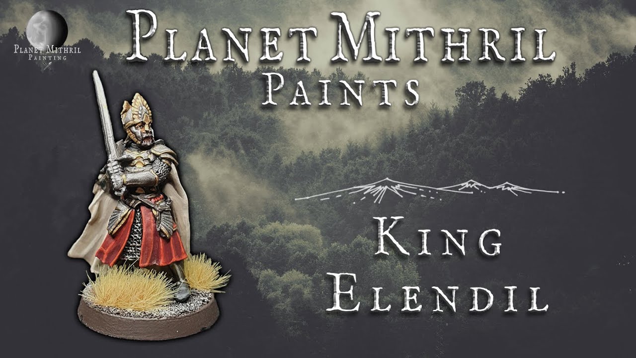 King Elendil: Lord of the Rings SBG Painting Tutorial - YouTube