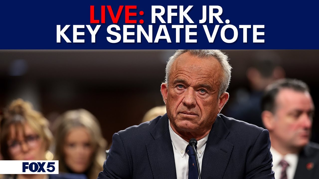 LIVE: RFK Jr. to face Senate committee vote for HHS secretary | FOX 5 ...