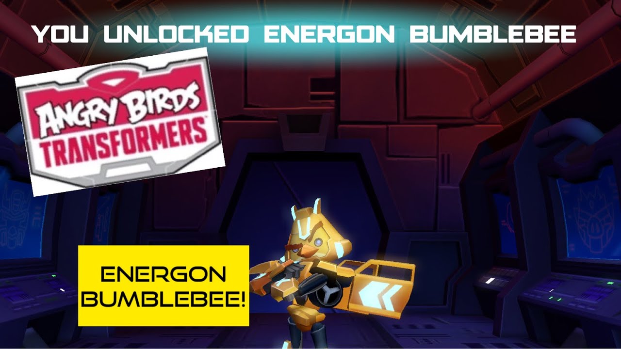 ENERGON BUMBLEBEE UNLOCKED! - Angry Birds Transformers - YouTube