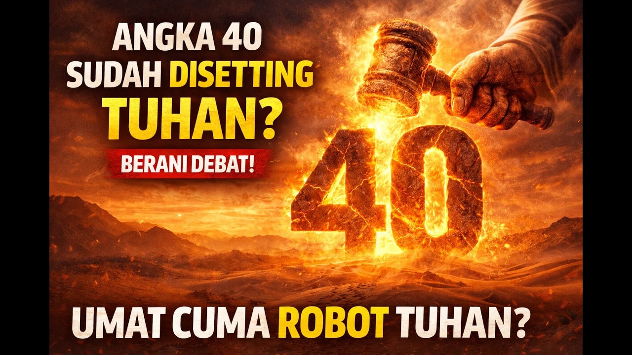 ANGKA 40: Pola Ilahi atau Settingan Agama? Berani Uji Logika? | Tutur ...