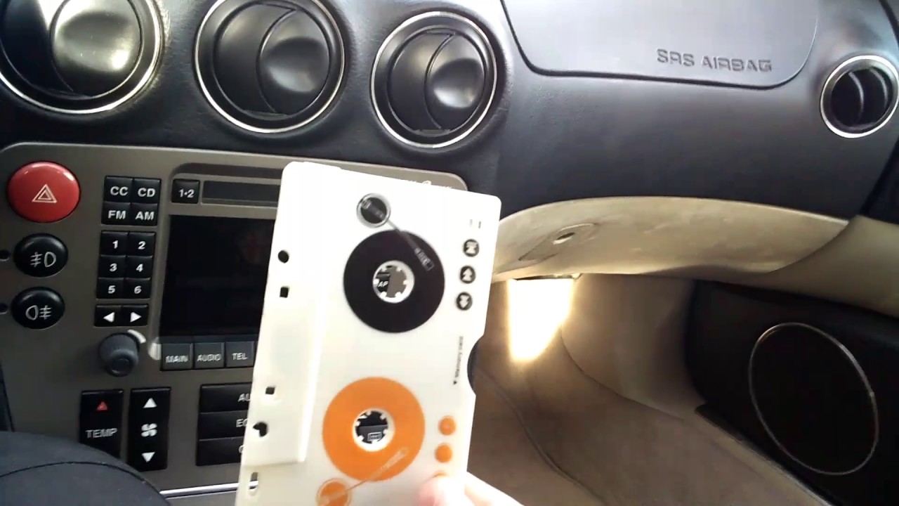 Alfa Romeo 166, k7 mp3 pour autoradio. - YouTube