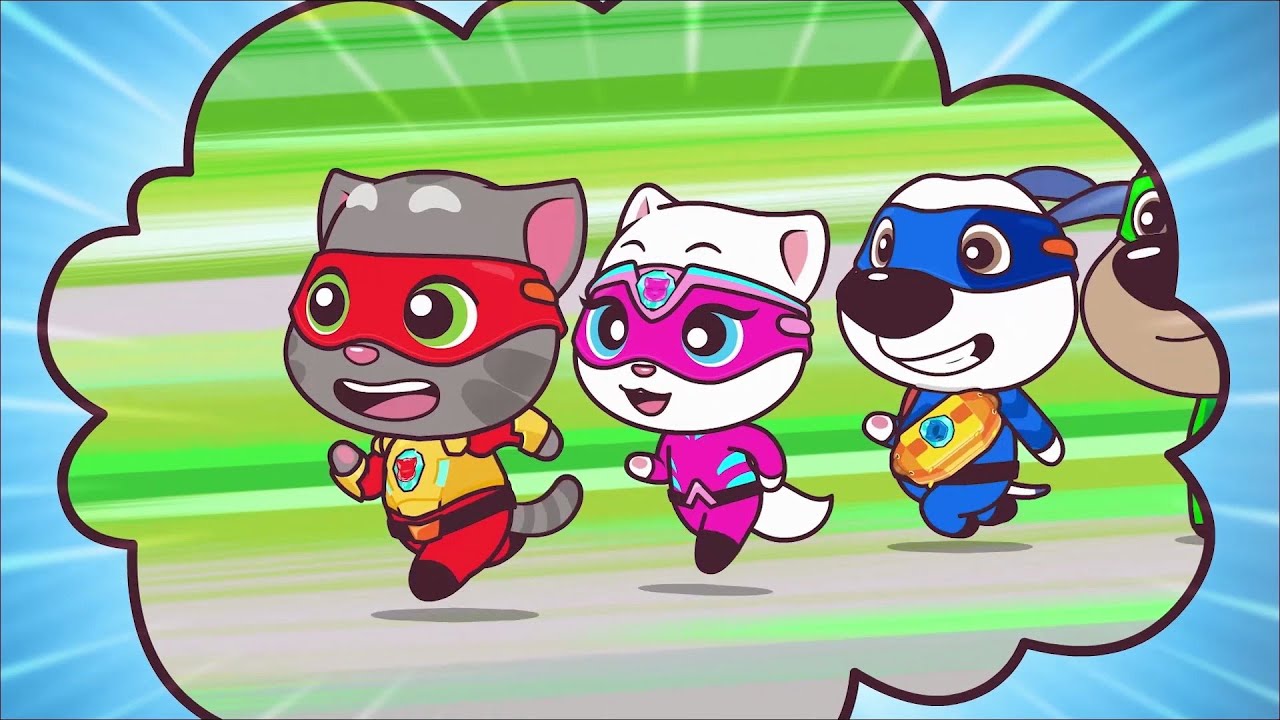 Talking Tom Heroes - The Missing Hero Crystal (Episode 4) - YouTube