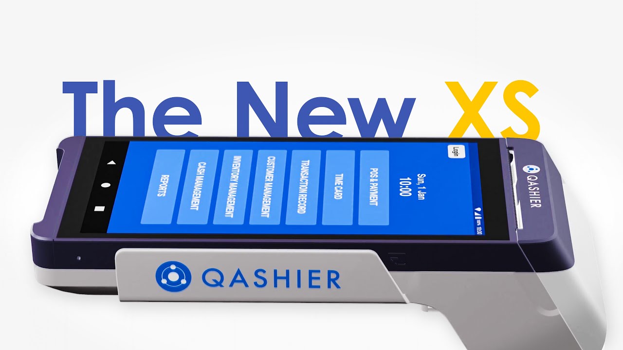 Lightweight. Full-function. The All New QashierXS. - YouTube