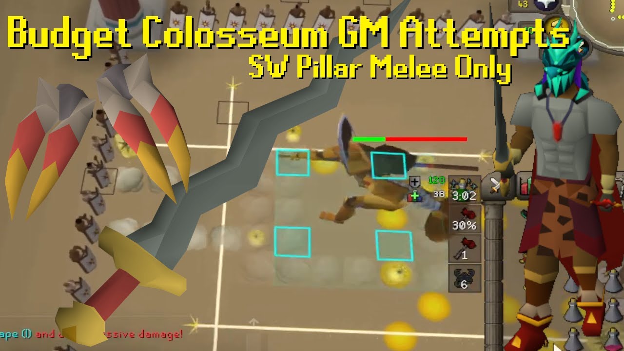 Budget Colosseum GM Attempts | SW Pillar Melee Only - YouTube