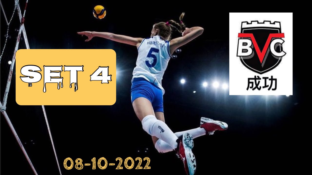 Volleyball Việt Nam | BVC | 08/10/2022 | Bóng Chuyền Hà Nội | Set 4 ...
