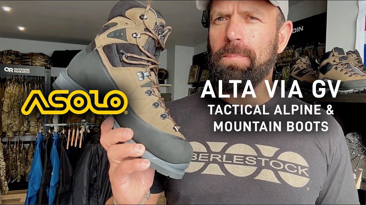 Asolo Alta Via Tactical Boot Review | Alpine & Mountain Workhorse ...