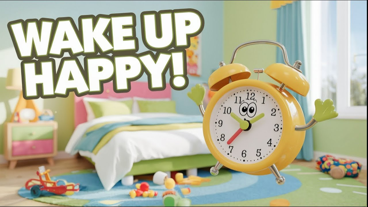 Good Morning Song for Kids | Fun Wake-Up Song with Dance and Smiles ...