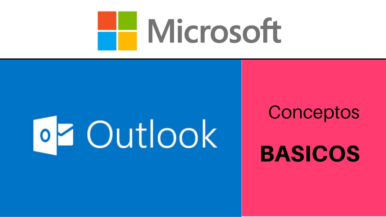 Conceptos básicos de Microsoft Outlook. Par enviar y recibir correos ...