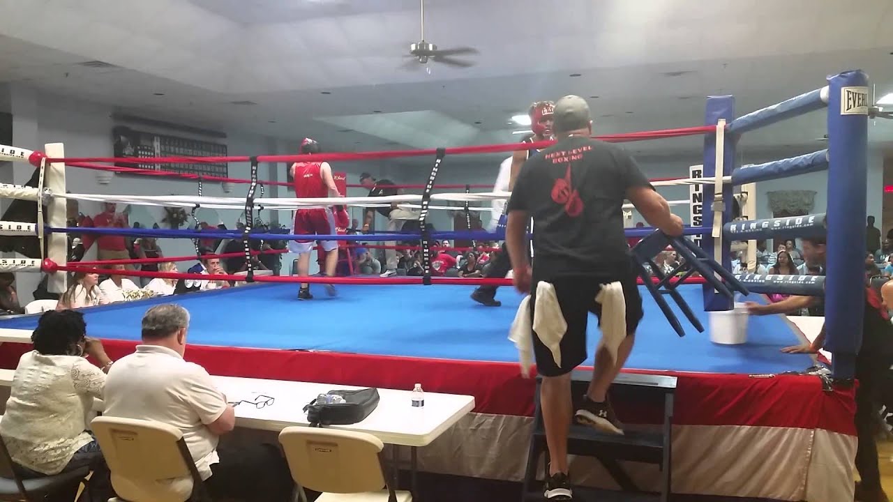 Dominic Anderson usa boxing fight 1 - YouTube