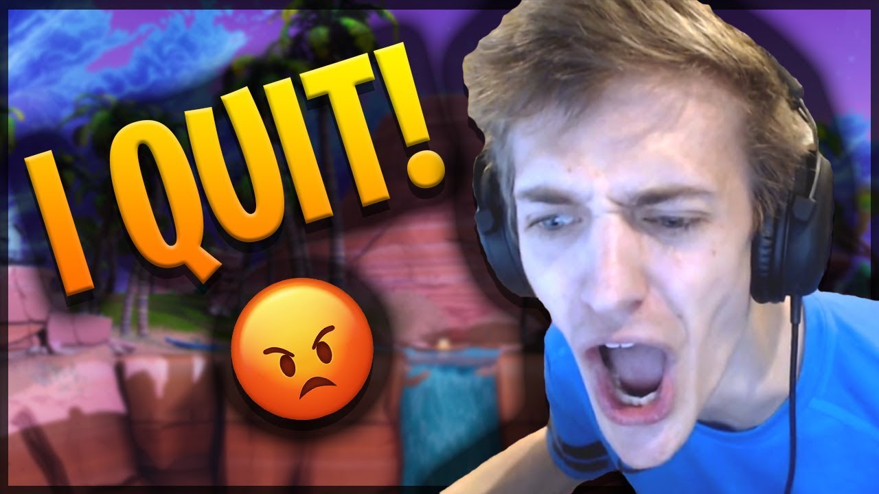 NINJA ANNOUNCES HE IS QUITTING COMPETITIVE FORTNITE! - Fortnite Funny ...
