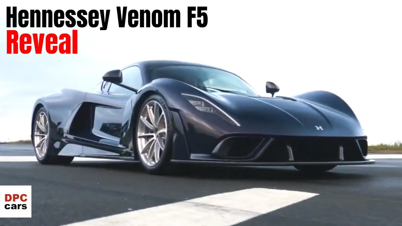 Hennessey Venom F5 Production Model Reveal - YouTube