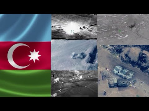 Azərbaycan, məhv edilmiş düşməni 2020-ci il başlanğıc mövqeyinə gətirən video görüntülər