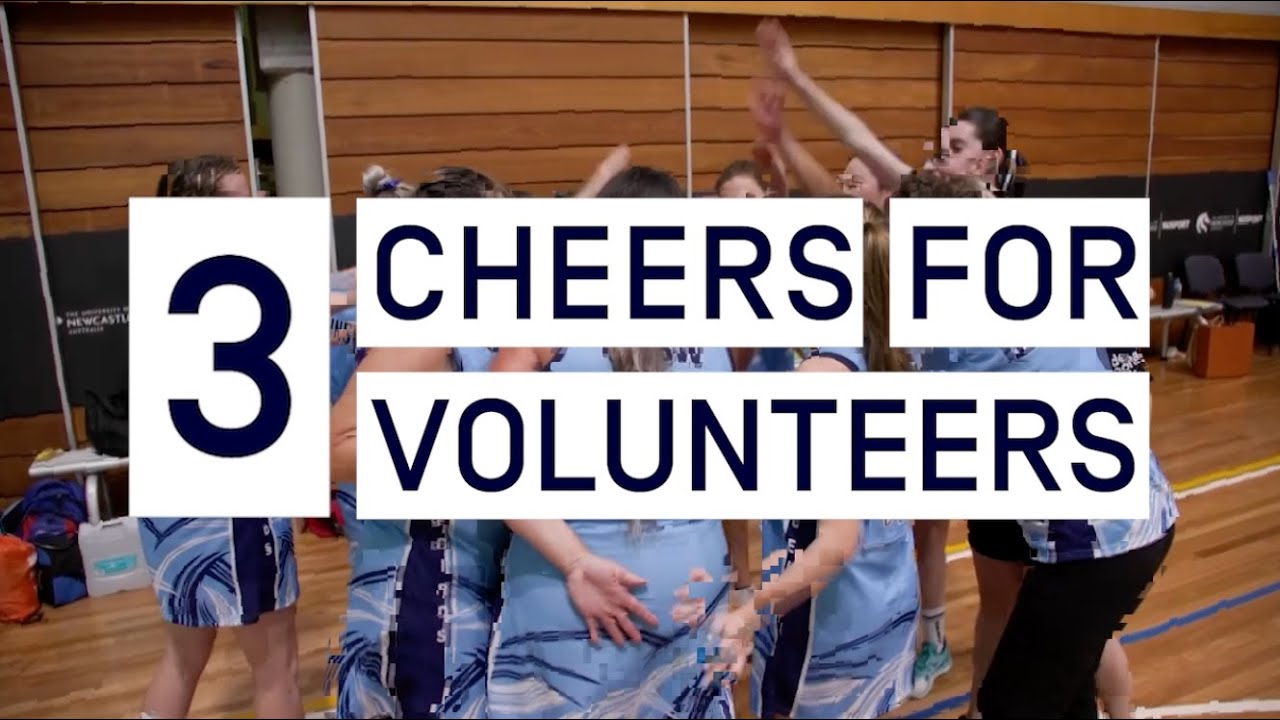 3 Cheers for Volunteers - YouTube