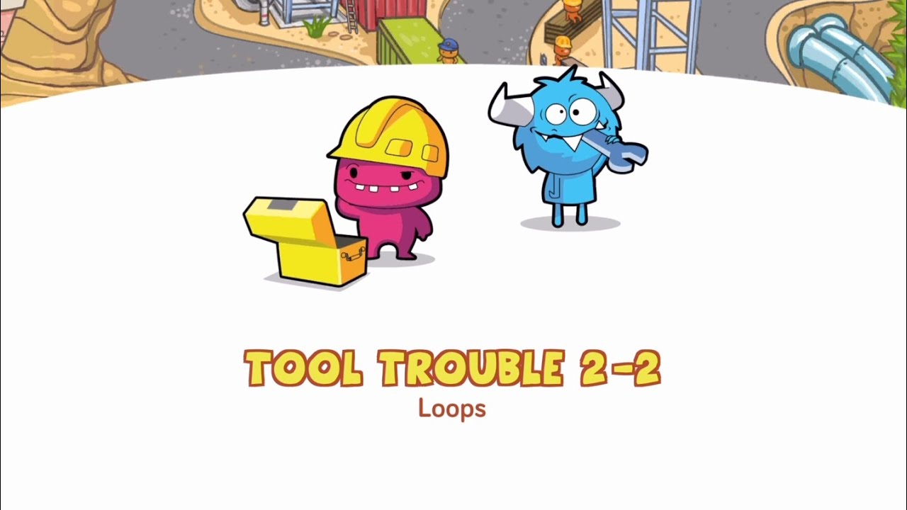 Puzzles Level 2-2 | CodeSpark Academy learn Loops in Tool Trouble ...