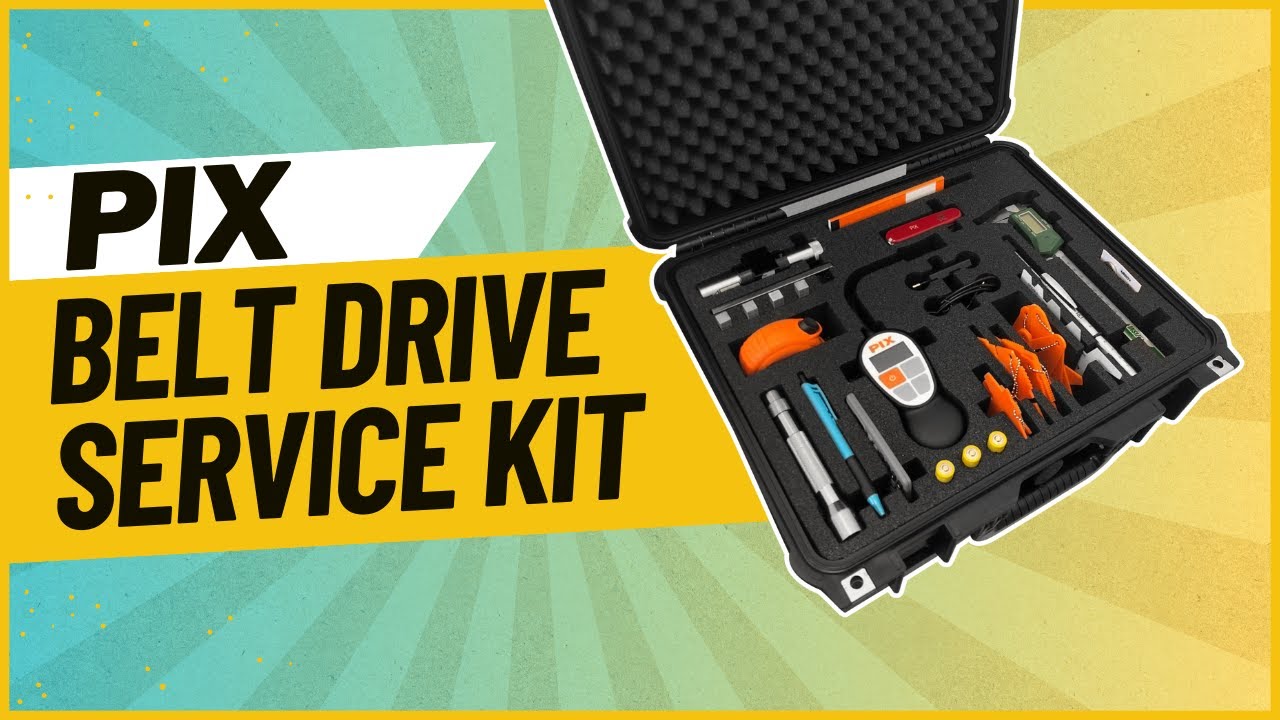 "All-in-One PIX-Belt Drive Service Kit for Optimal Performance" - YouTube