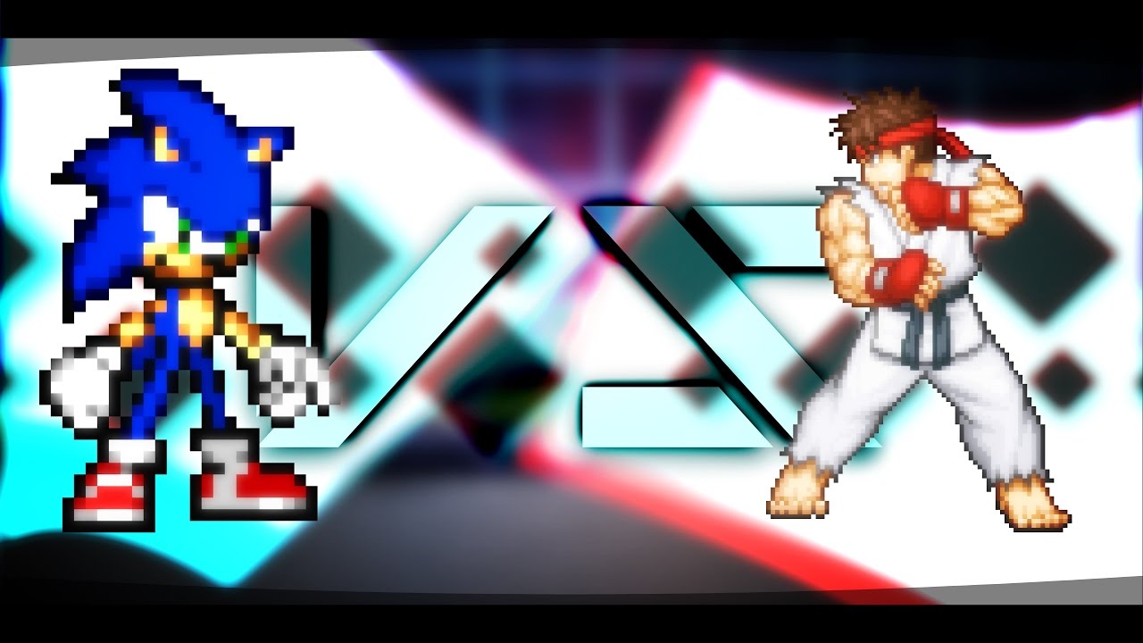 Sonic vs Ryu - YouTube