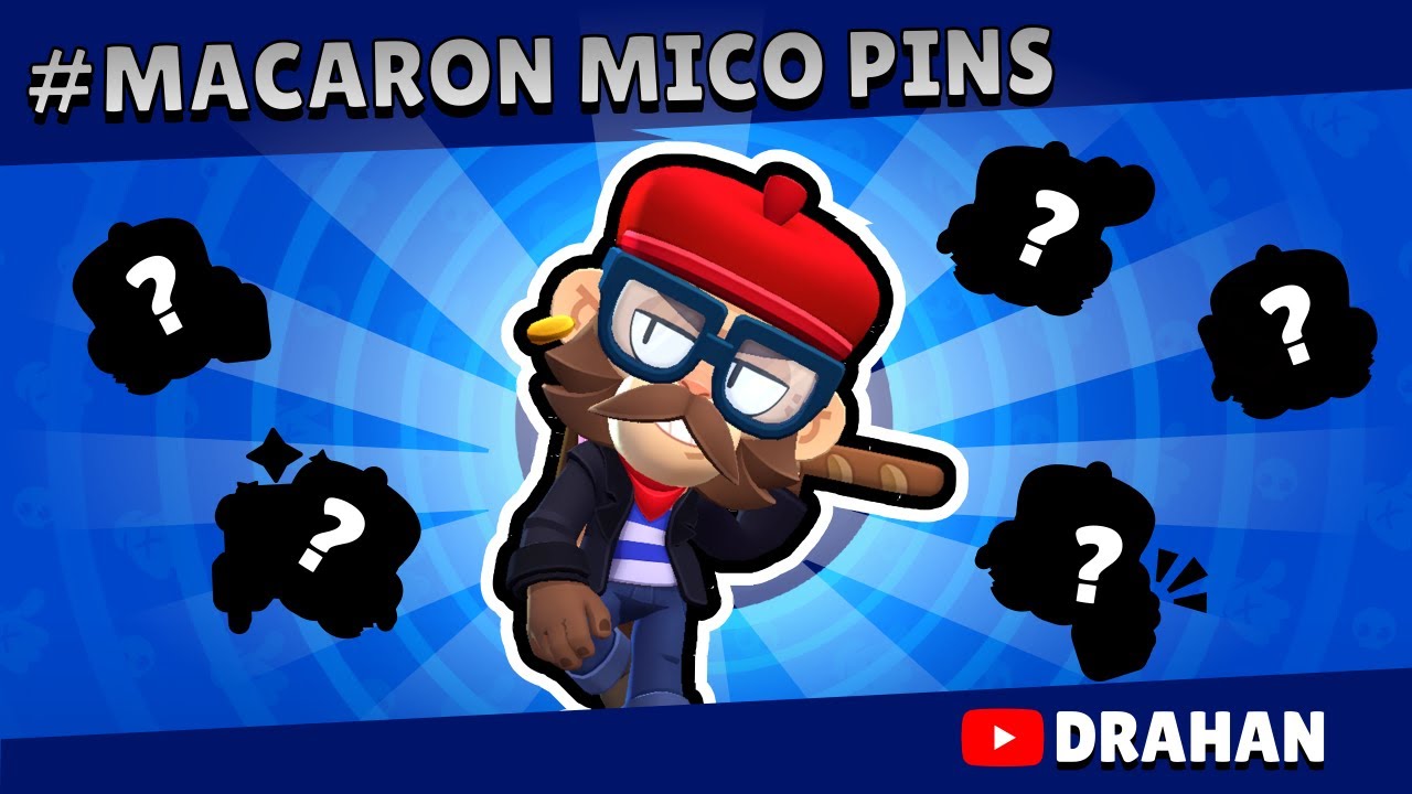 Macaron Mico Brawl Stars pins - Timelapse #brawlstars - YouTube